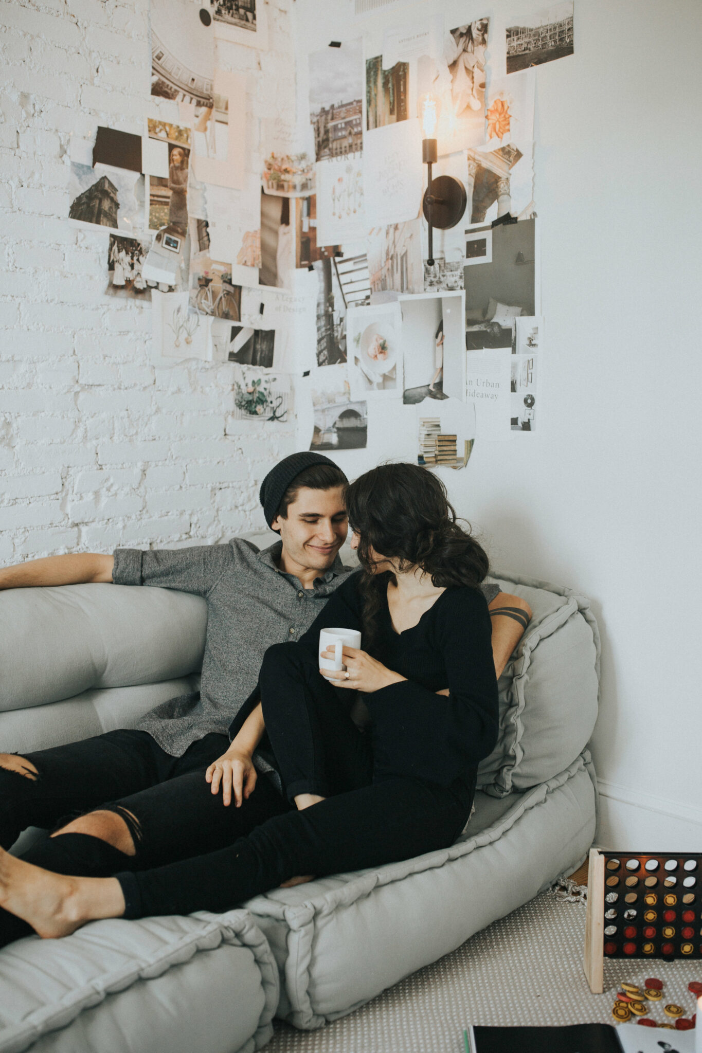 A Collage Wall That Belongs - The Chris and Claude Co. Design & Build ...