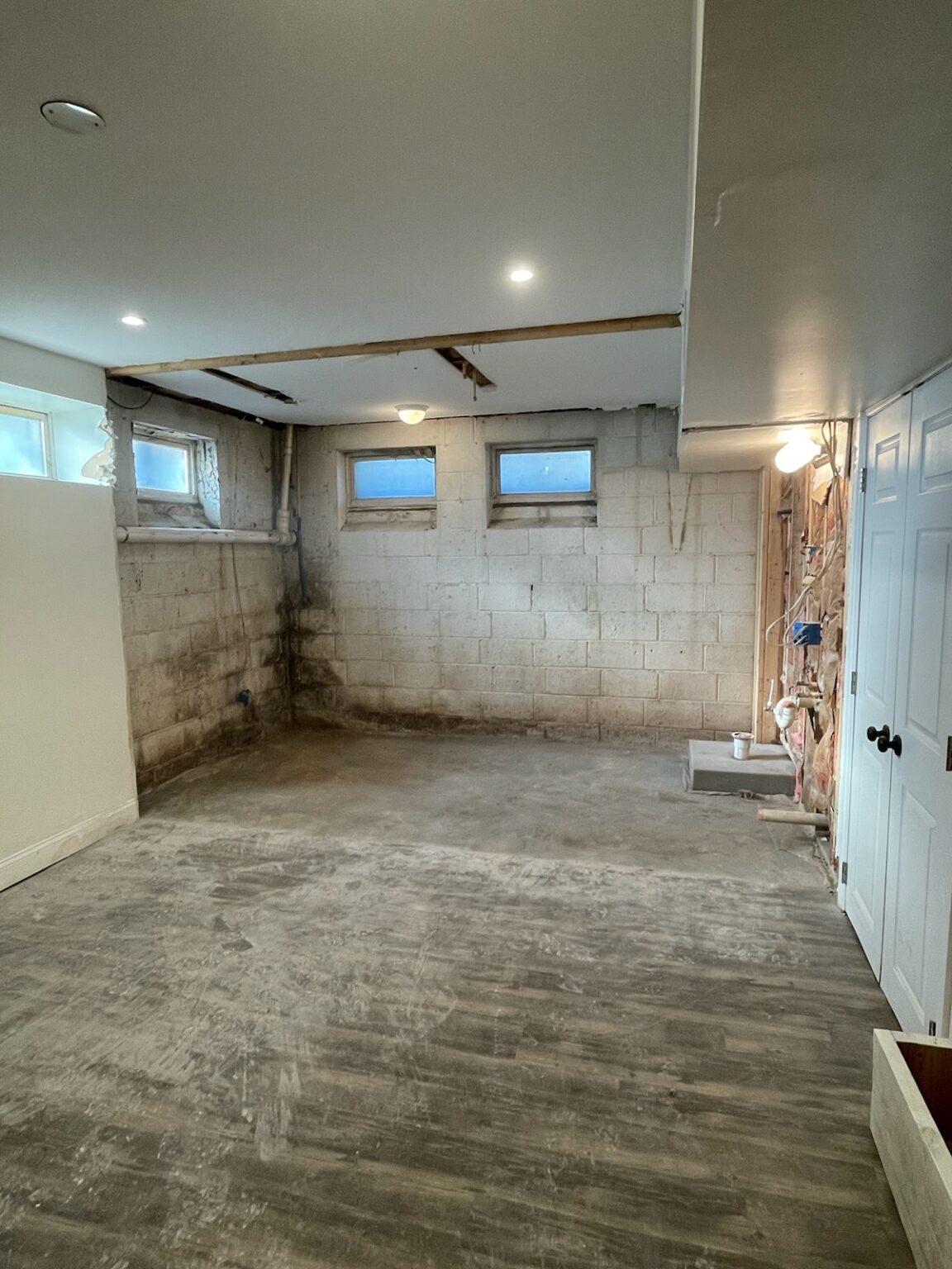 Our Airbnb Basement Transformation - The Chris and Claude Co. Design ...